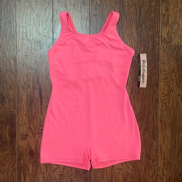 Body Wrappers | Costumes | Nwt Body Wrappers Bikeatard Style298 Coral ...